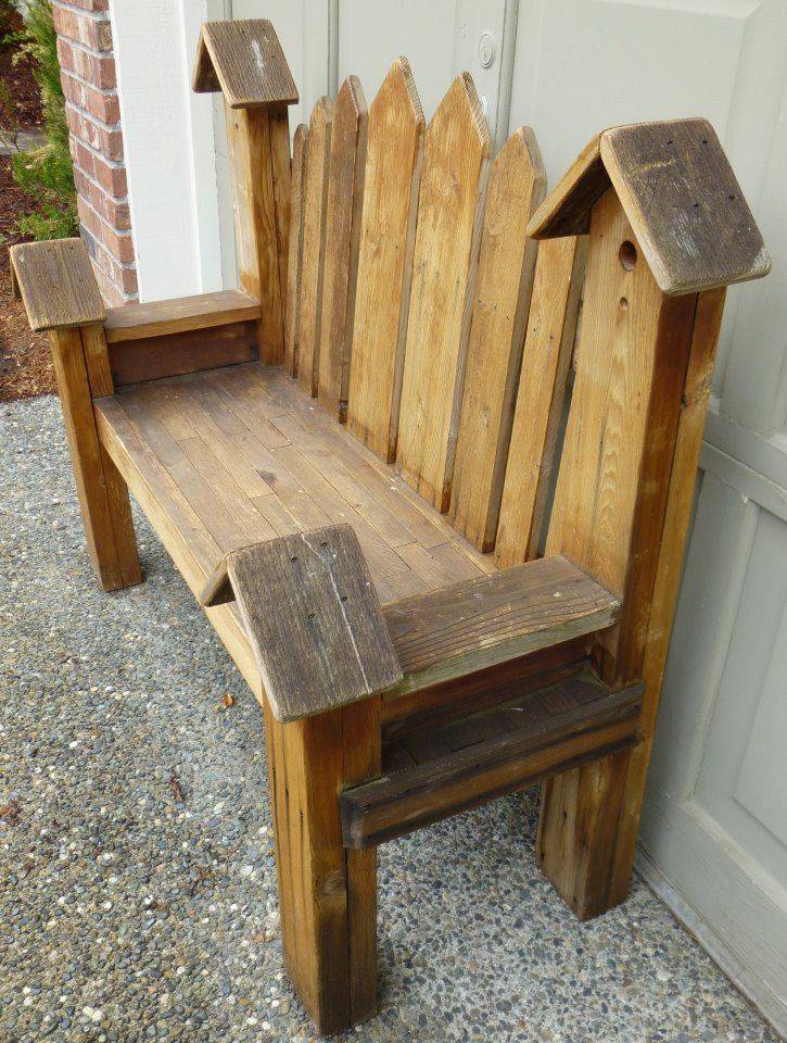 23 Rustic Flower Garden Bench Ideas Worth to Check | SharonSable