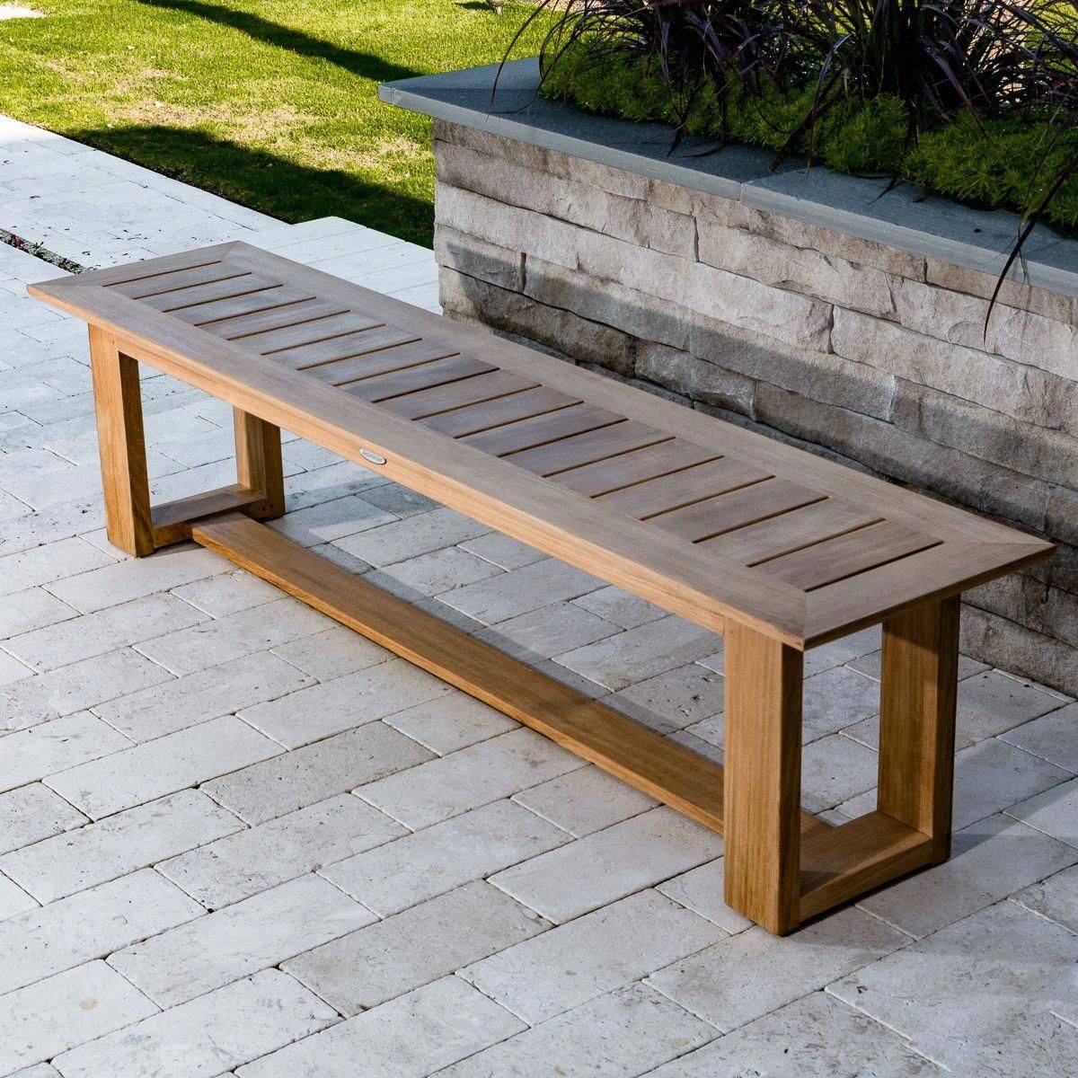 20 Backless Garden Bench Ideas You Should Check | SharonSable