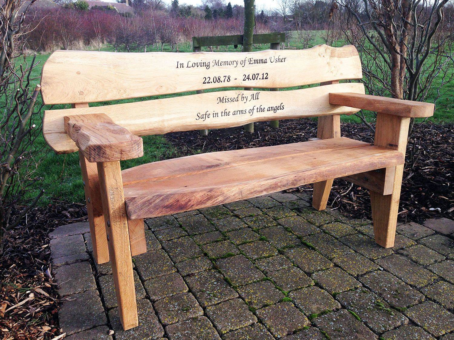 24 Memorial Garden Benches Ideas You Should Check | SharonSable