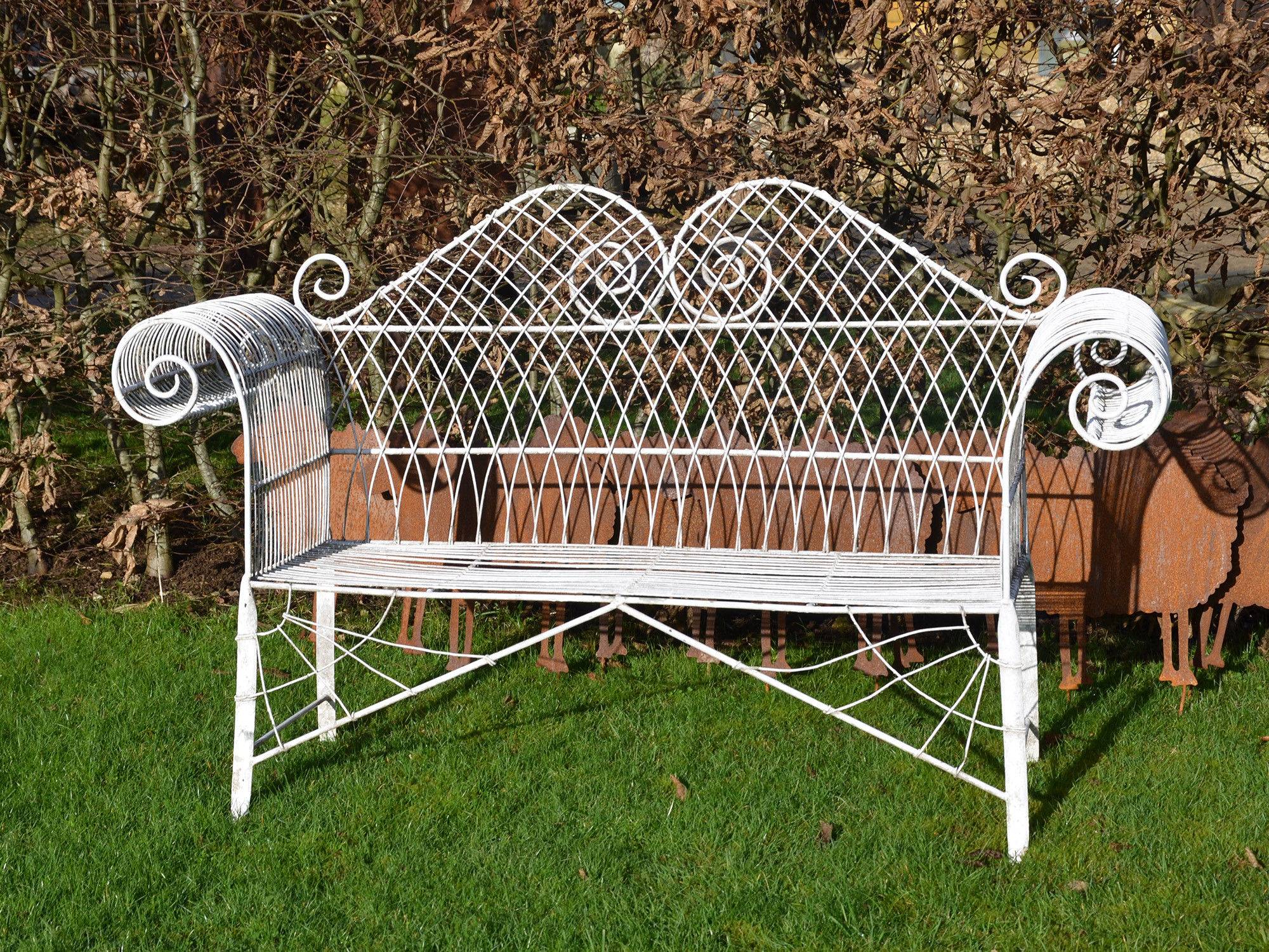 20 Decorative Garden Benches Ideas You Should Look | SharonSable