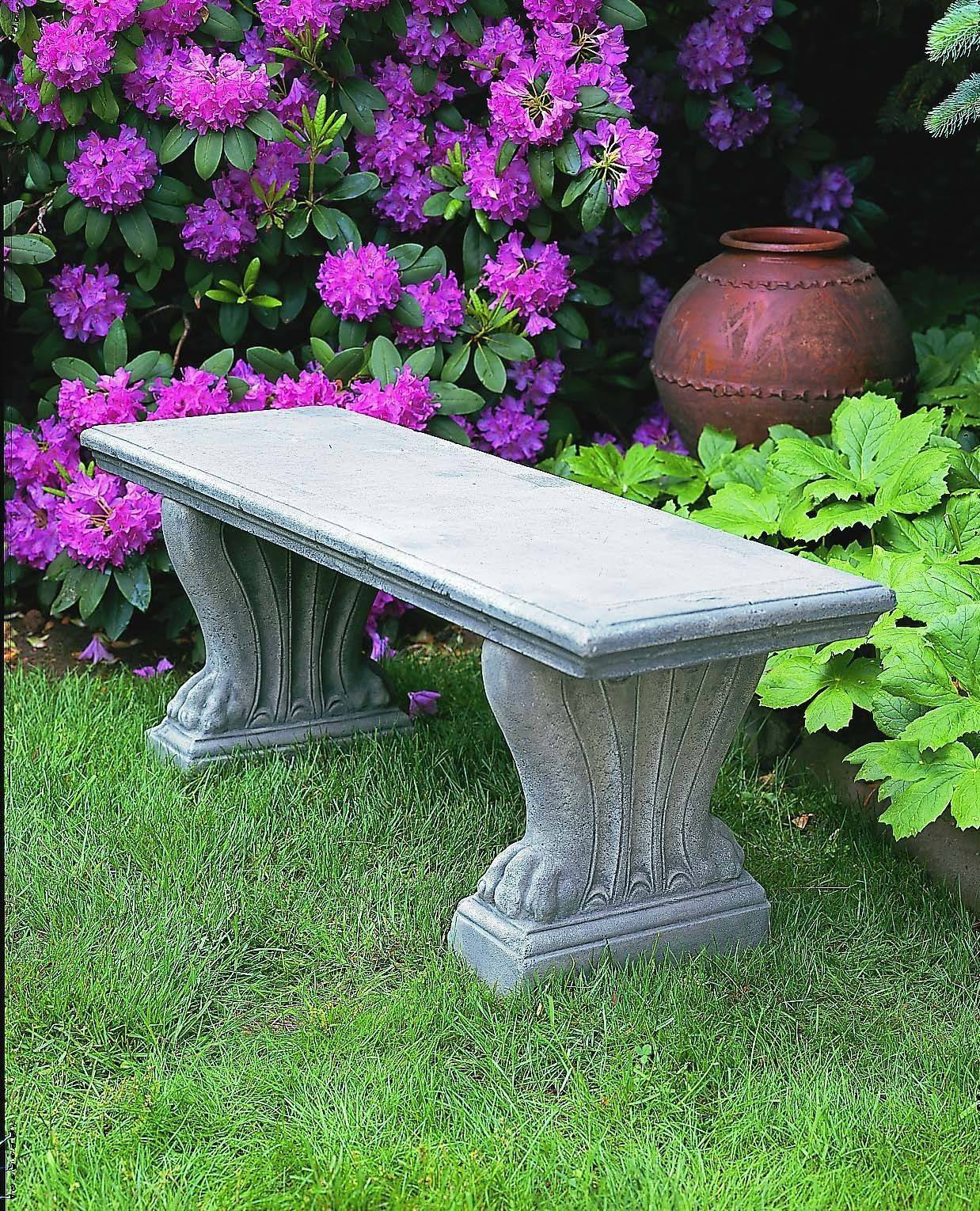 23 Concrete Garden Benches Ideas You Should Check | SharonSable