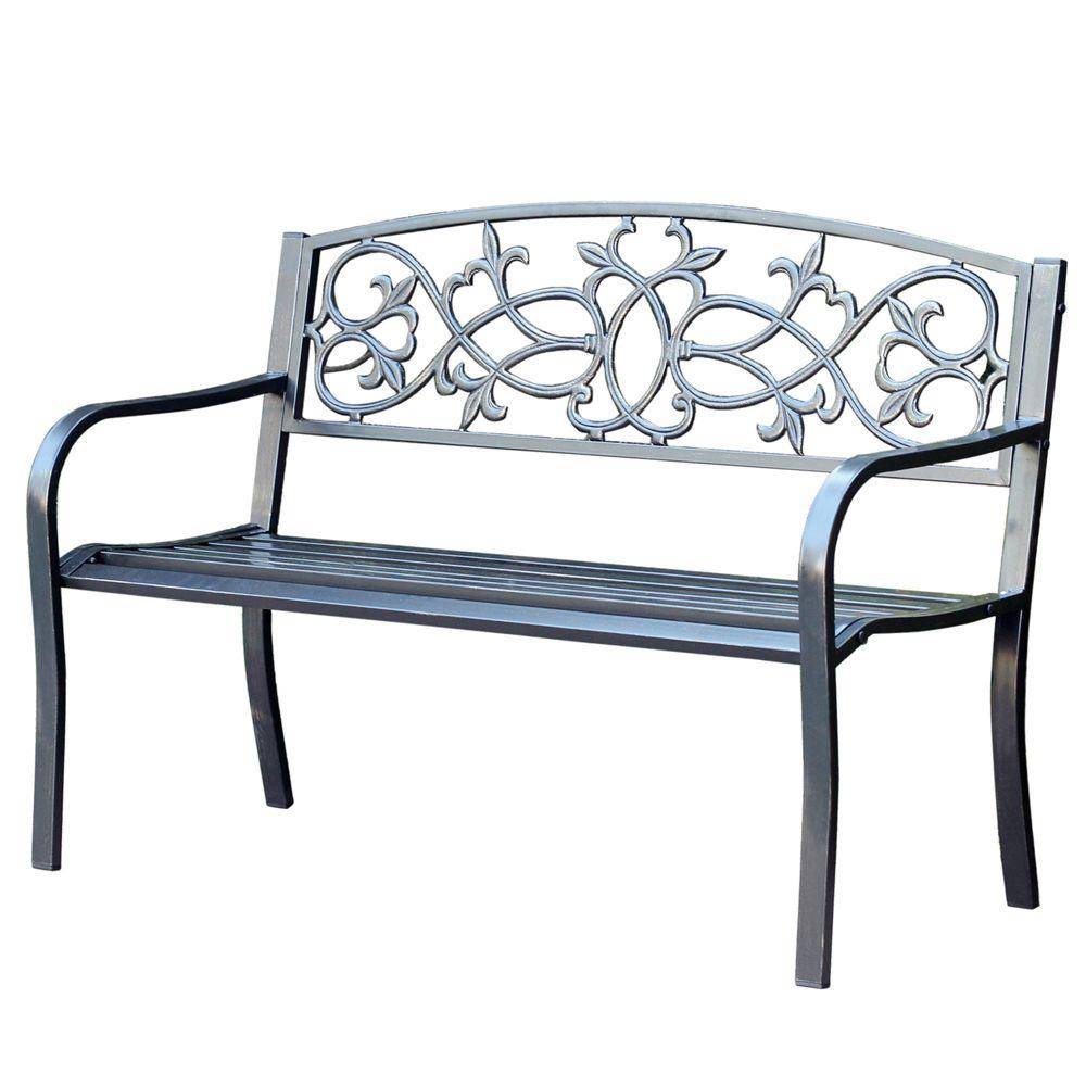 22 Curved Metal Garden Bench Ideas Worth a Look | SharonSable