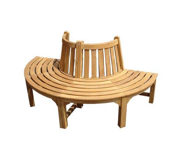 22 Semi Circle Garden Bench Ideas You Should Check | SharonSable