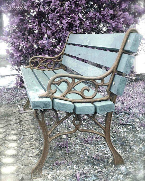 26 Garden Bench Colors Ideas You Cannot Miss | SharonSable
