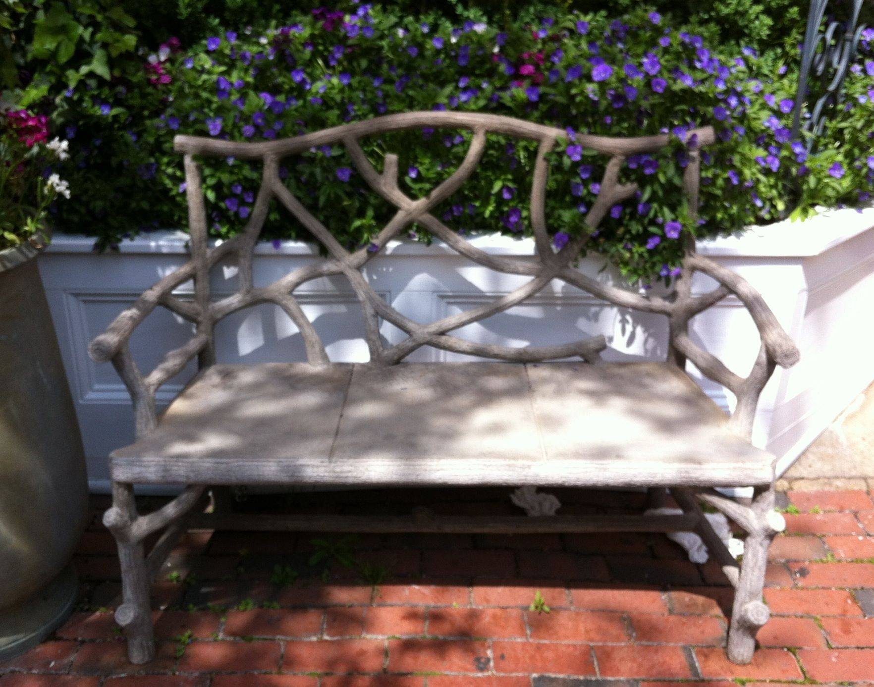 21 Garden Bench Art Ideas For This Year | SharonSable