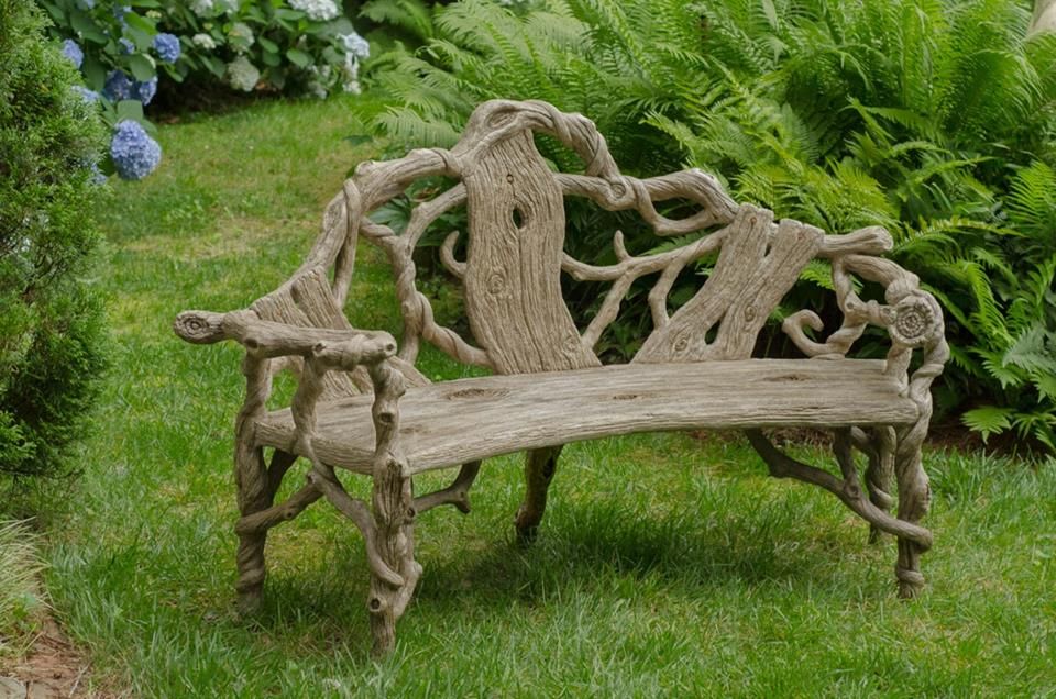 21 Garden Bench Art Ideas For This Year | SharonSable