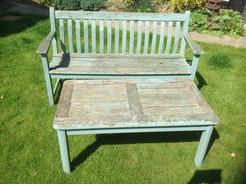 20 Shabby Chic Garden Bench Ideas You Should Look | SharonSable