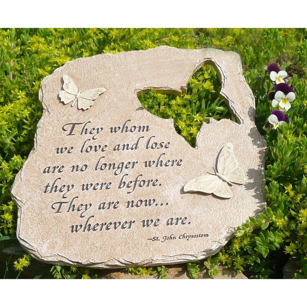 19 Garden Memorial Stones for Loved Ones Ideas To Try This Year ...