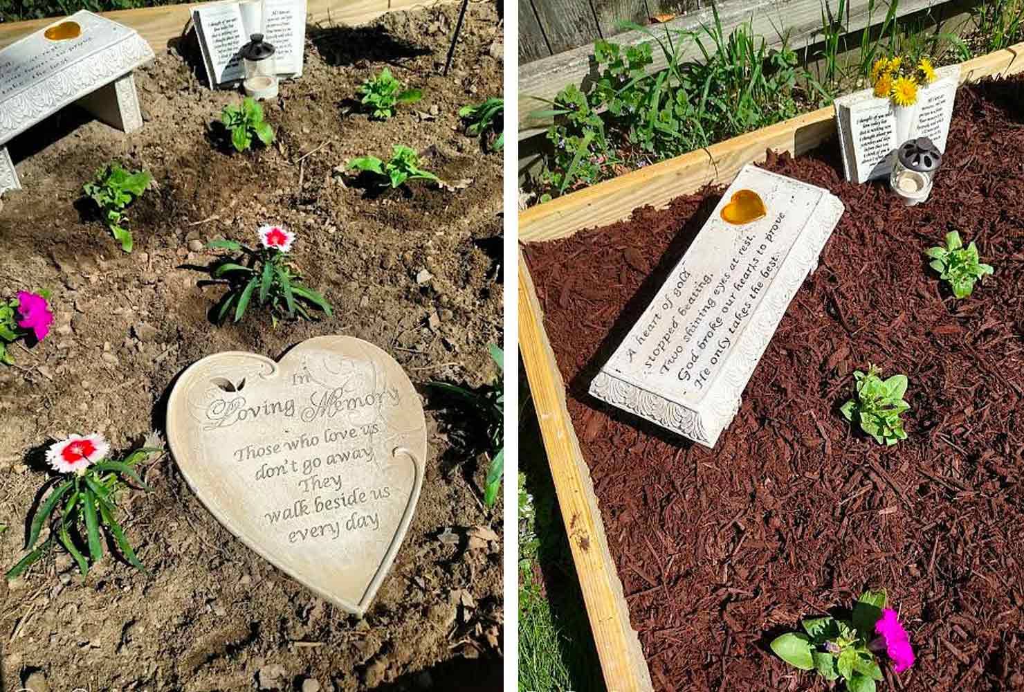 20 Memorial Garden Stones Ideas To Try This Year | SharonSable
