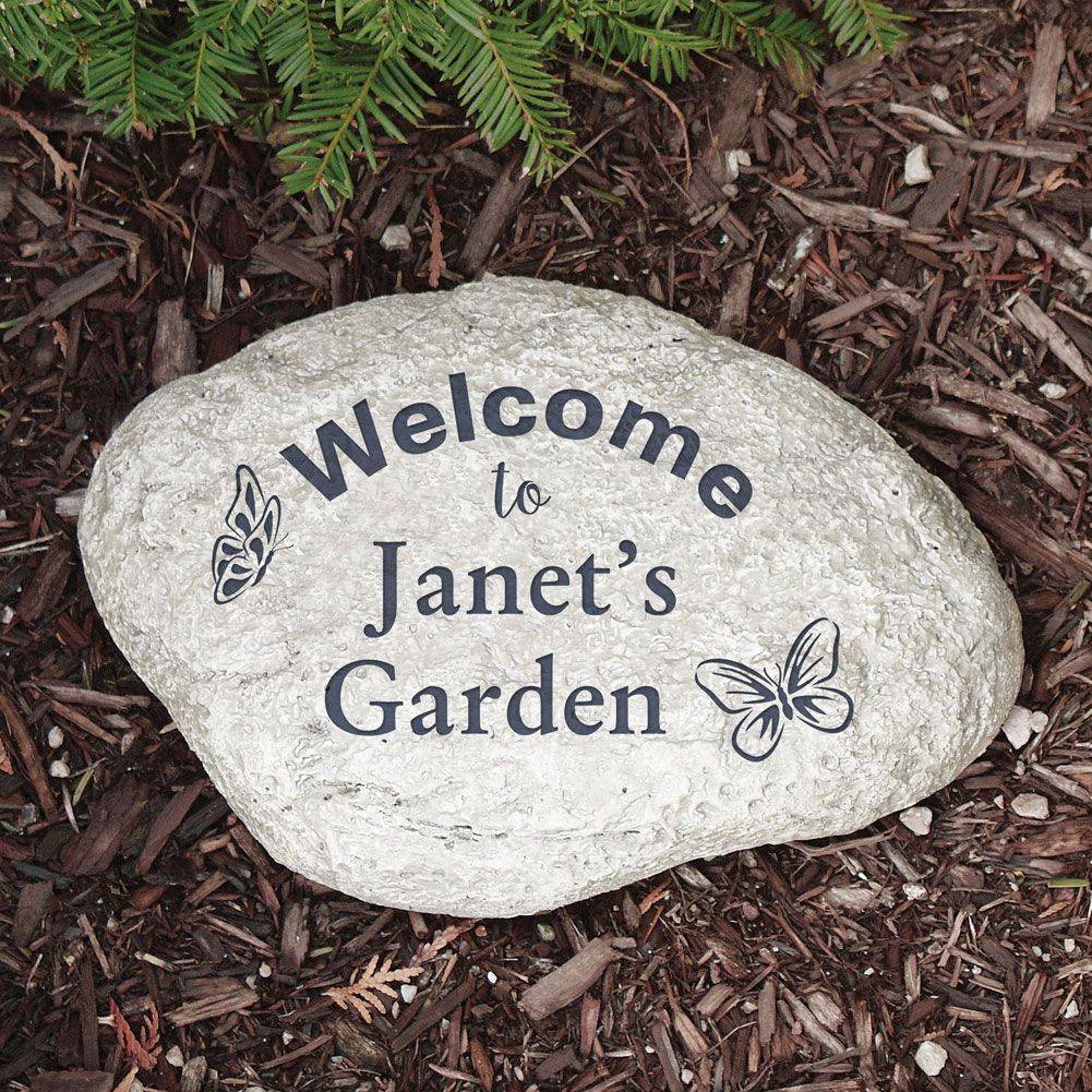 12 Custom Engraved Garden Stones Ideas Worth to Check | SharonSable