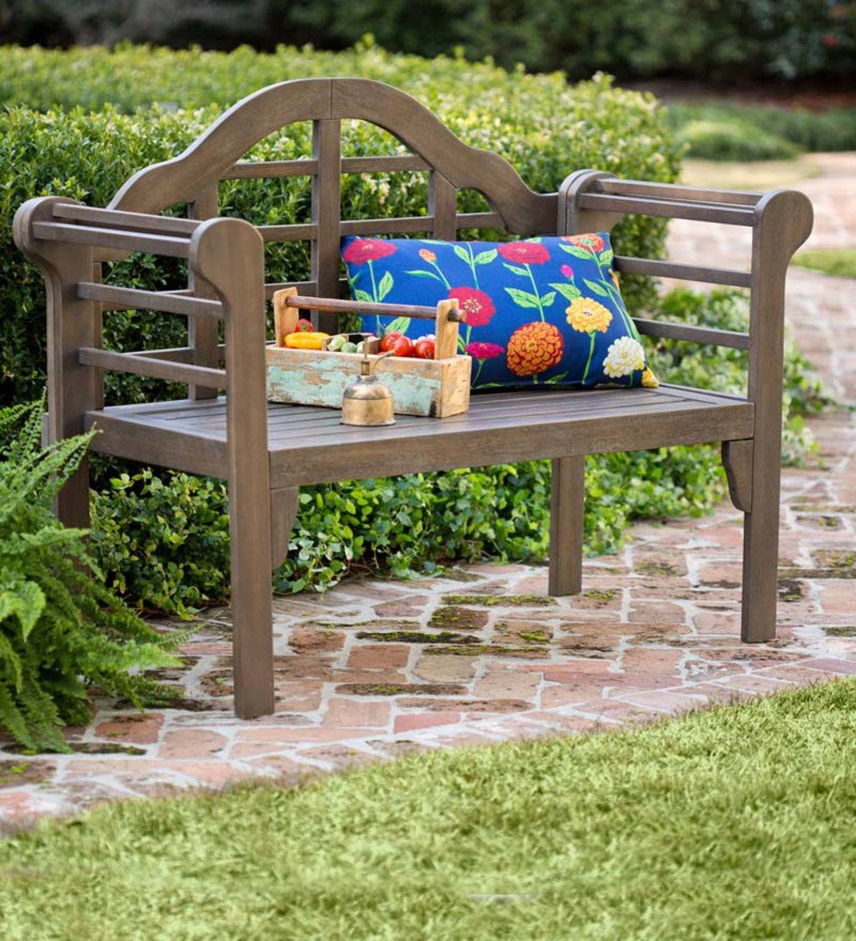 21 Green Wooden Garden Benches Ideas You Should Look | SharonSable