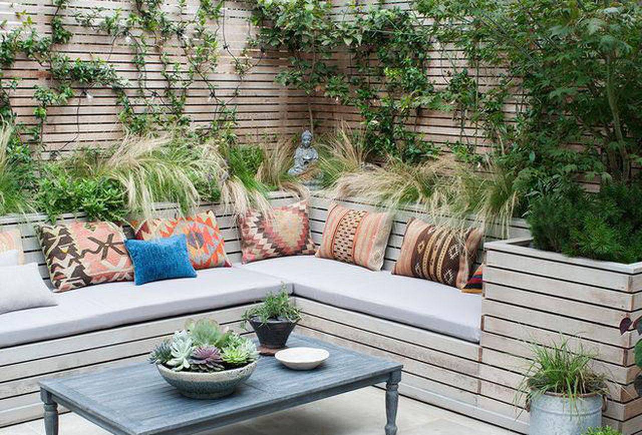 21 Garden Bench Seating Area Ideas You Gonna Love | SharonSable