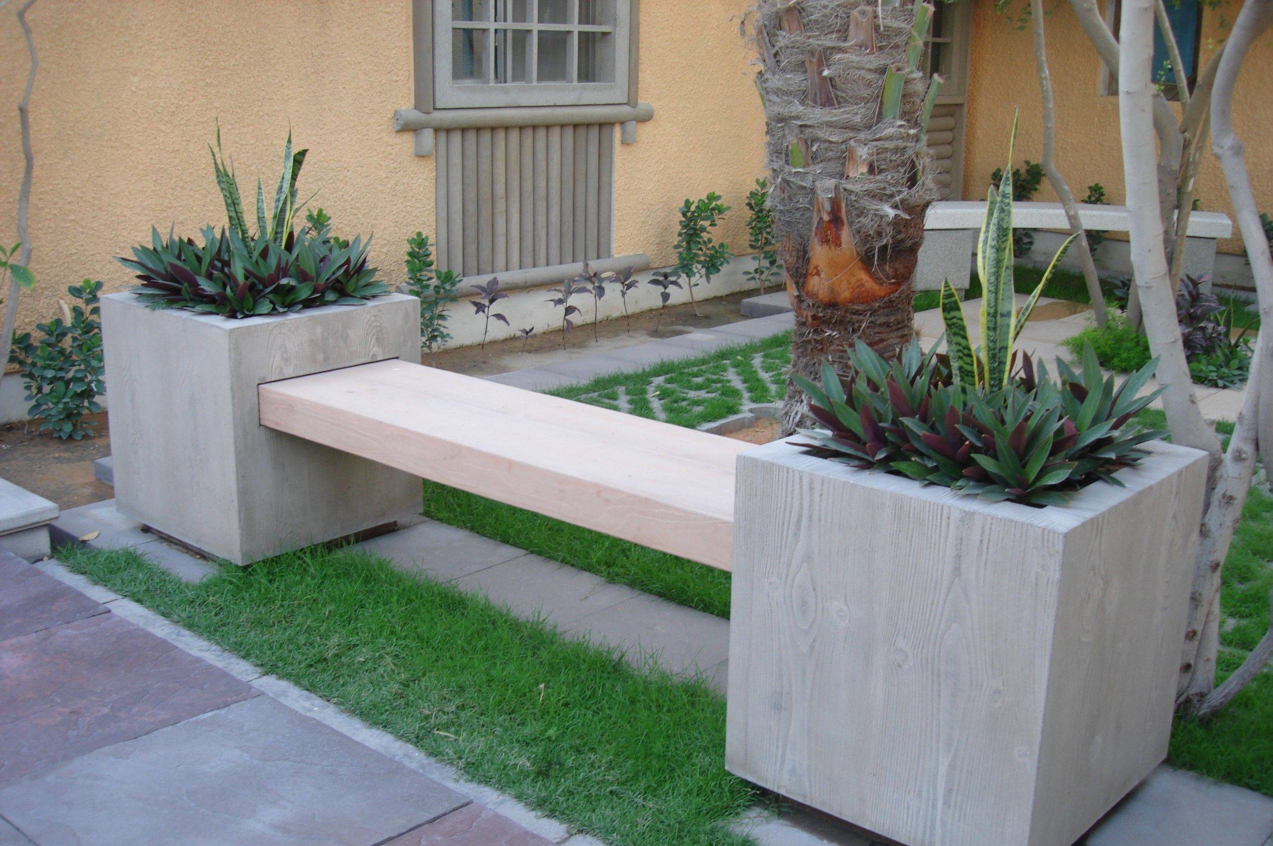 20 Cement Benches for Garden Ideas For This Year | SharonSable
