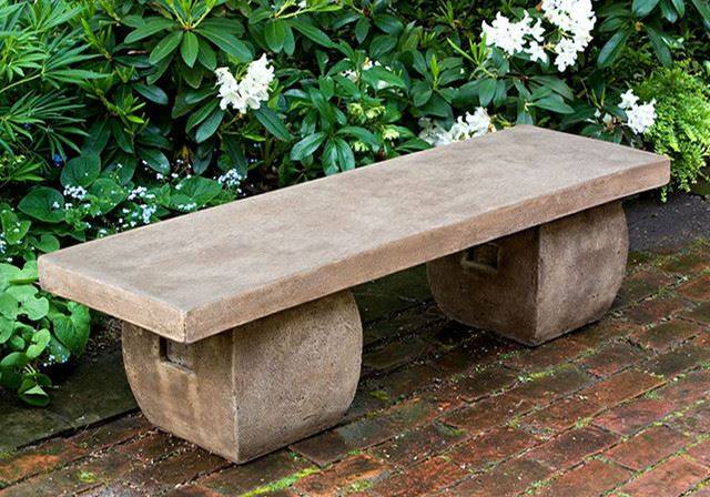 23 Cement Garden Benches Outdoor Ideas To Try This Year | SharonSable