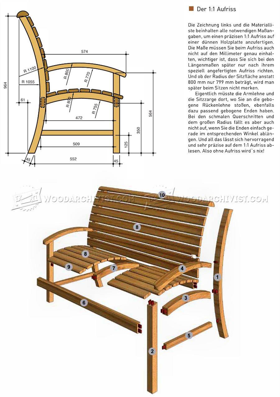 23 Garden Seat Plans Free Ideas To Consider | SharonSable