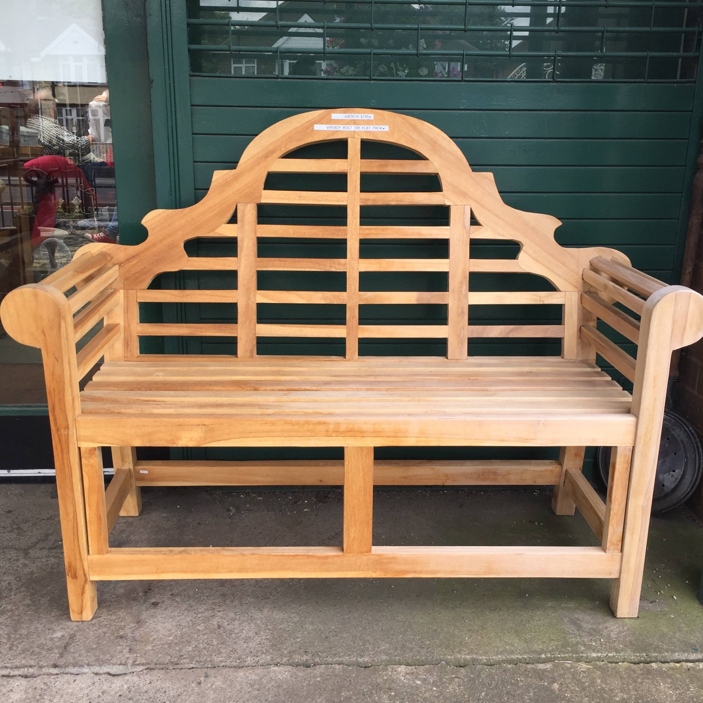 20 Solid Wood Garden Bench Ideas To Consider | SharonSable