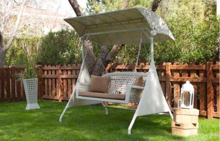22 Beautiful Garden Swing Ideas To Consider | SharonSable