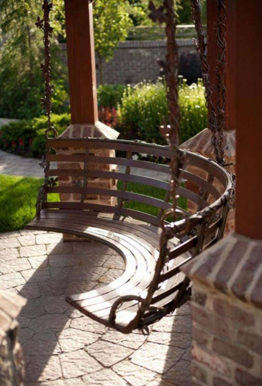 22 Beautiful Garden Swing Ideas To Consider | SharonSable