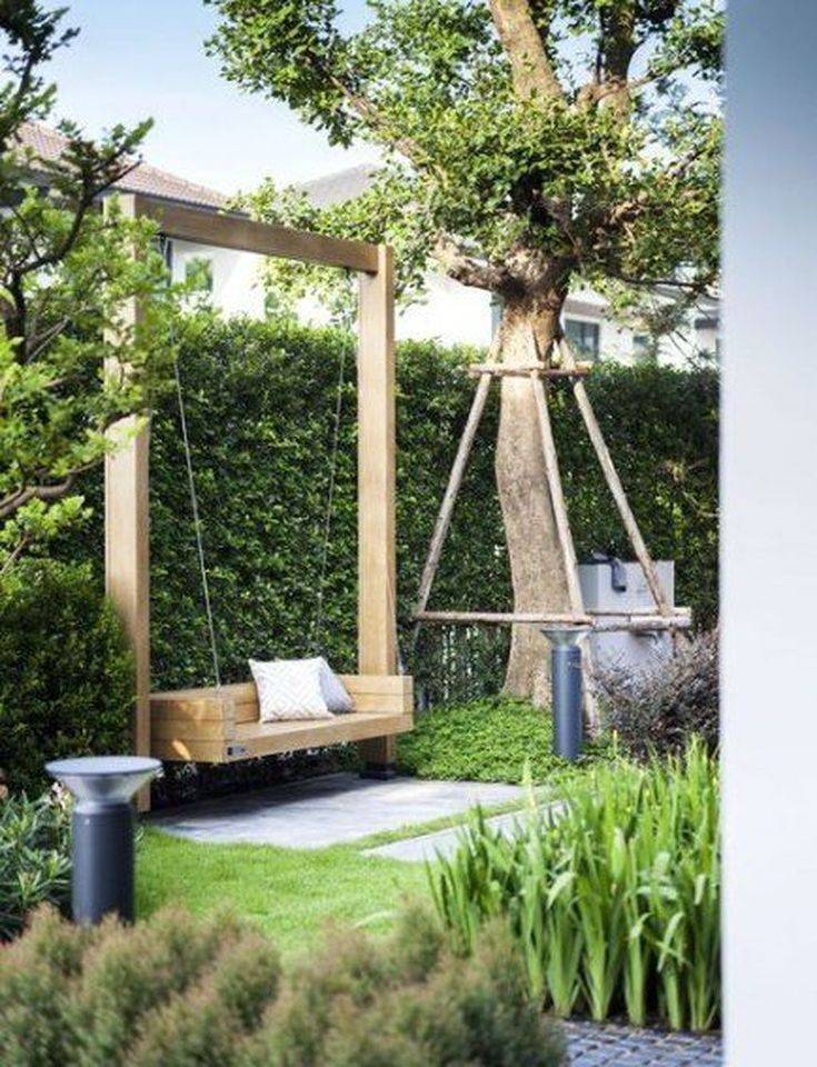 22 Beautiful Garden Swing Ideas To Consider | SharonSable