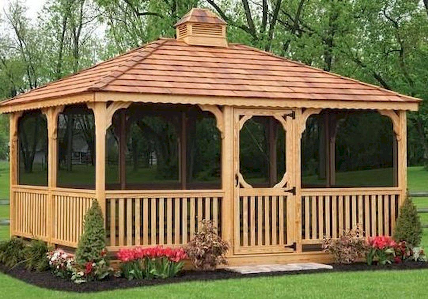22 Beautiful Garden Gazebo Ideas For This Year | SharonSable