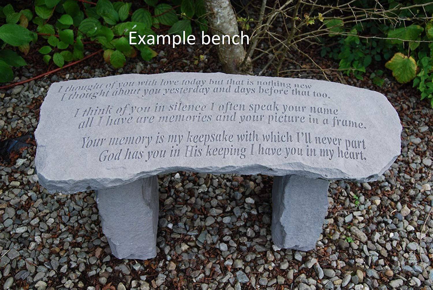 14 Angel Memorial Garden Benches Ideas You Should Look | SharonSable
