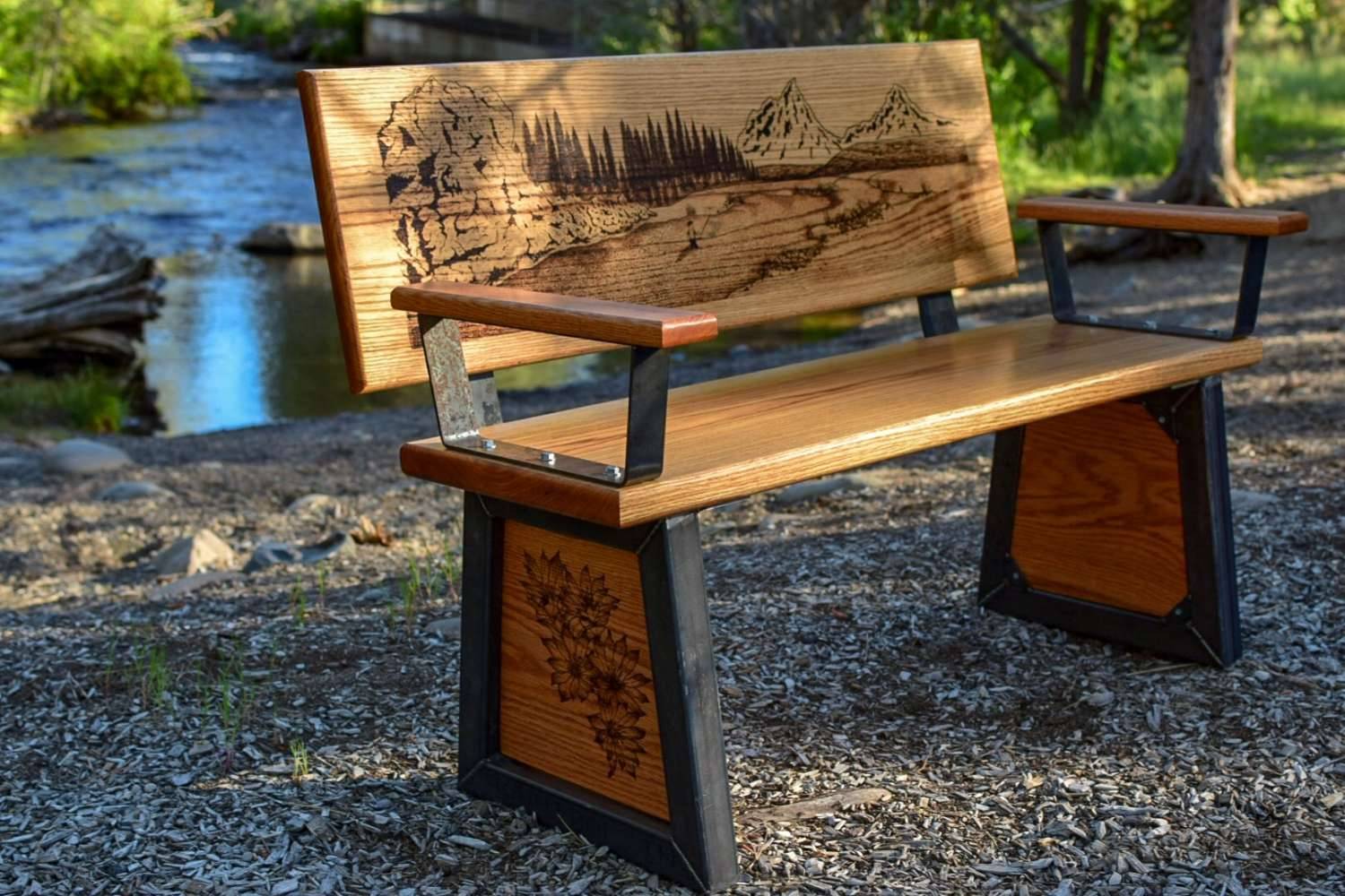 23 Little Garden Bench Memorial Ideas To Consider | SharonSable