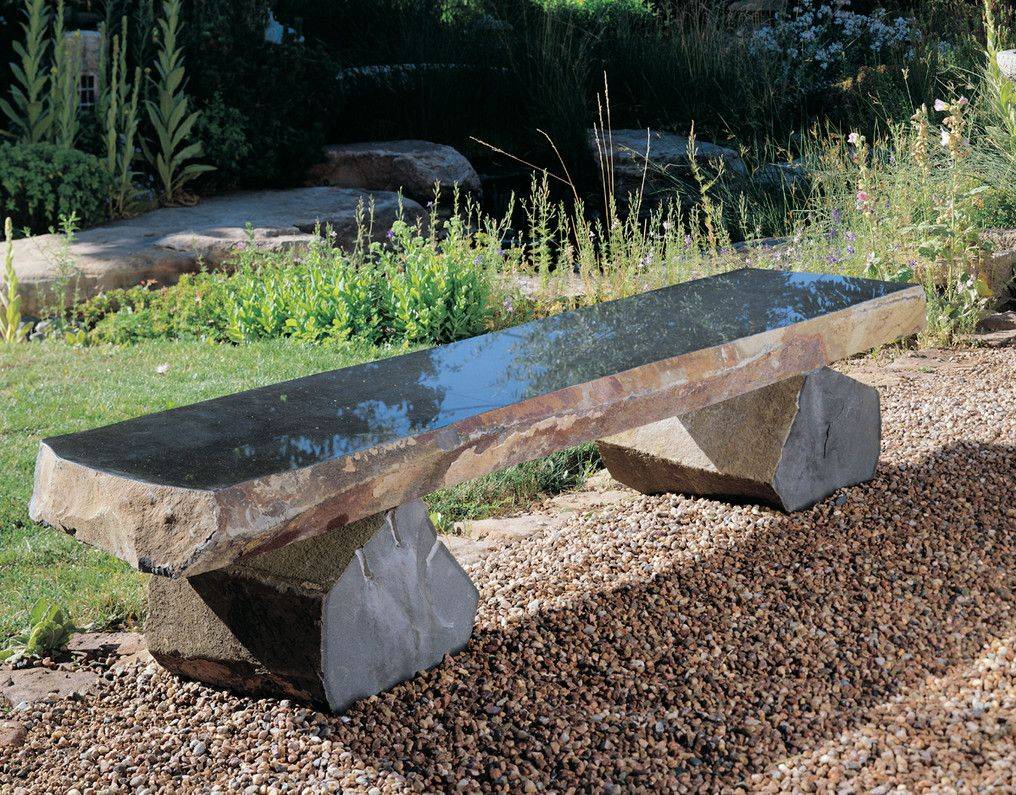 24 Granite Garden Bench Ideas To Try This Year | SharonSable
