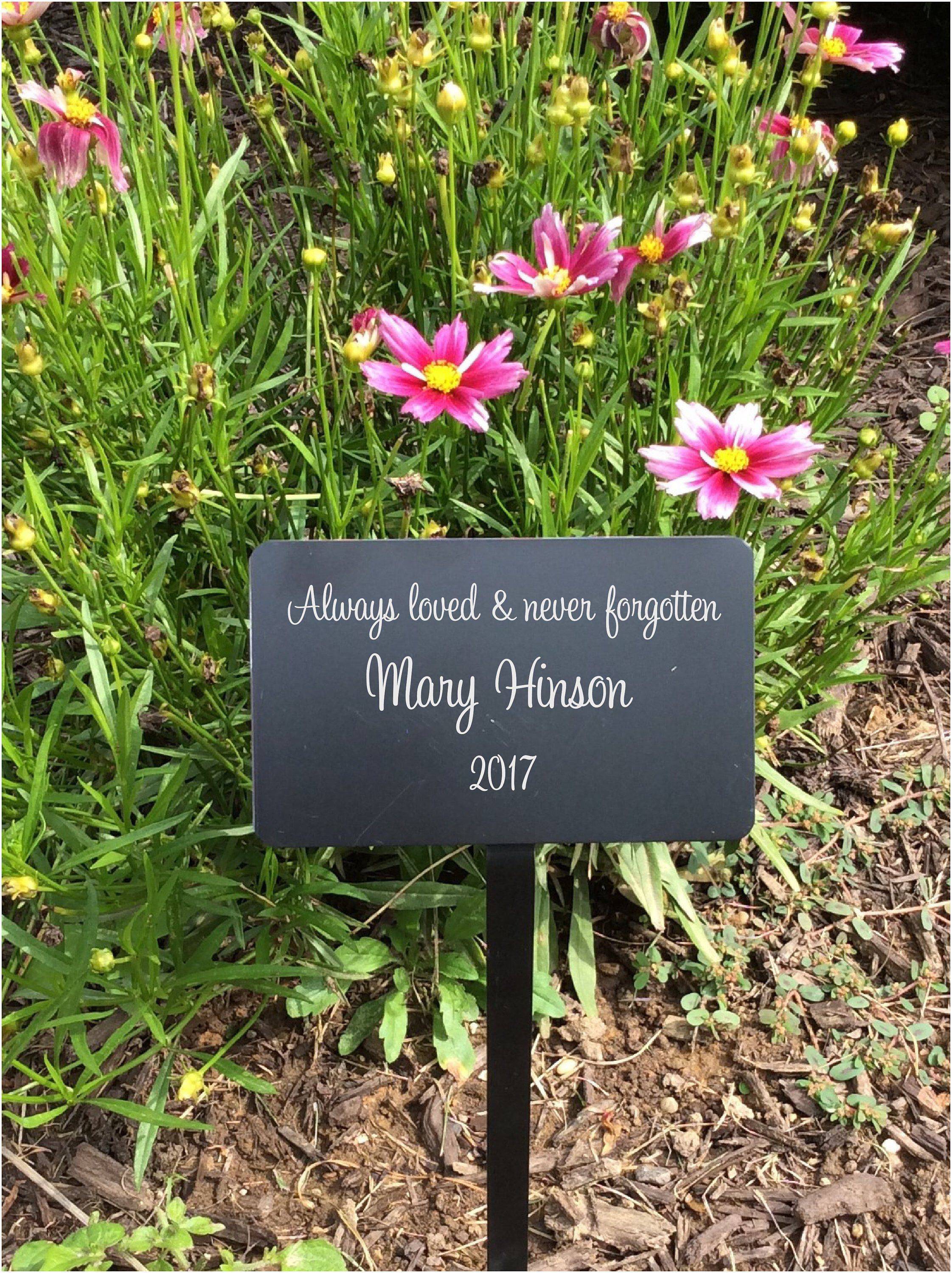 18 Outdoor Garden Memorial Plaques Ideas To Consider | SharonSable