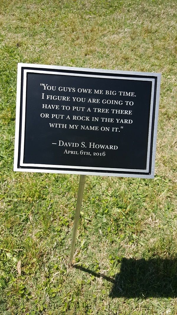 18 Outdoor Garden Memorial Plaques Ideas To Consider | SharonSable