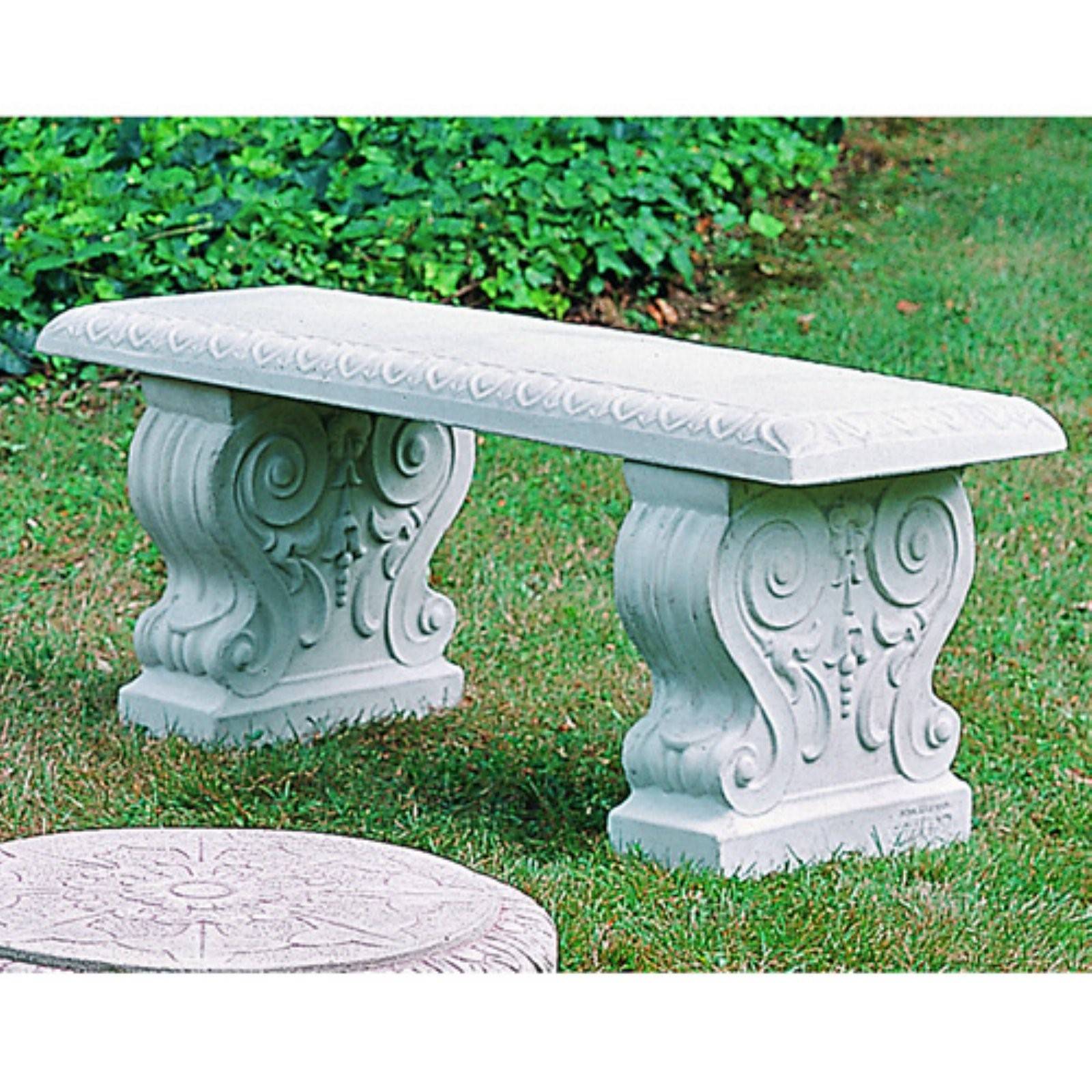19 Natural Stone Garden Bench Ideas Worth to Check | SharonSable