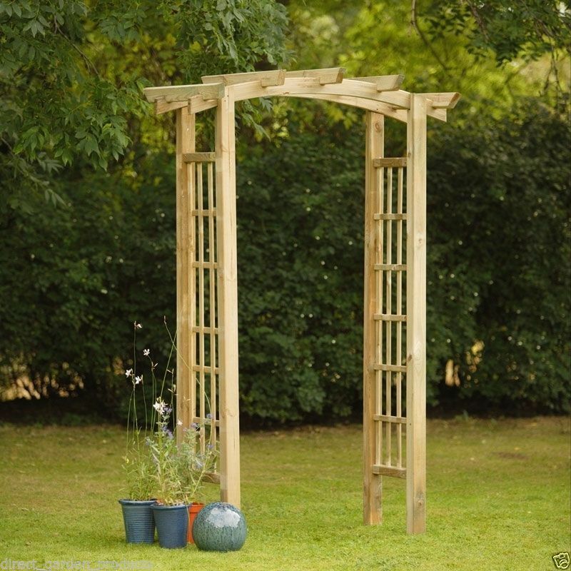 21 Timber Garden Arch Kits Ideas Worth to Check | SharonSable