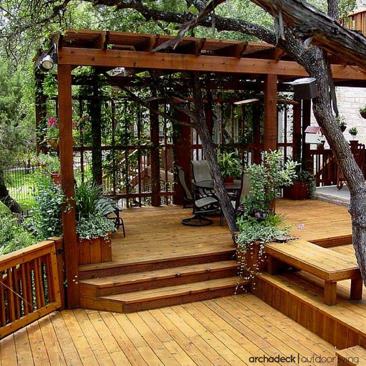 19 Garden Arbor Between 2 Decks Ideas You Should Check | SharonSable