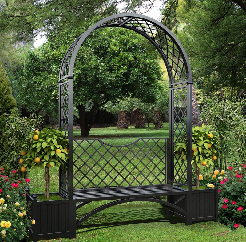 19 Plastic Garden Arch Ideas Worth to Check | SharonSable