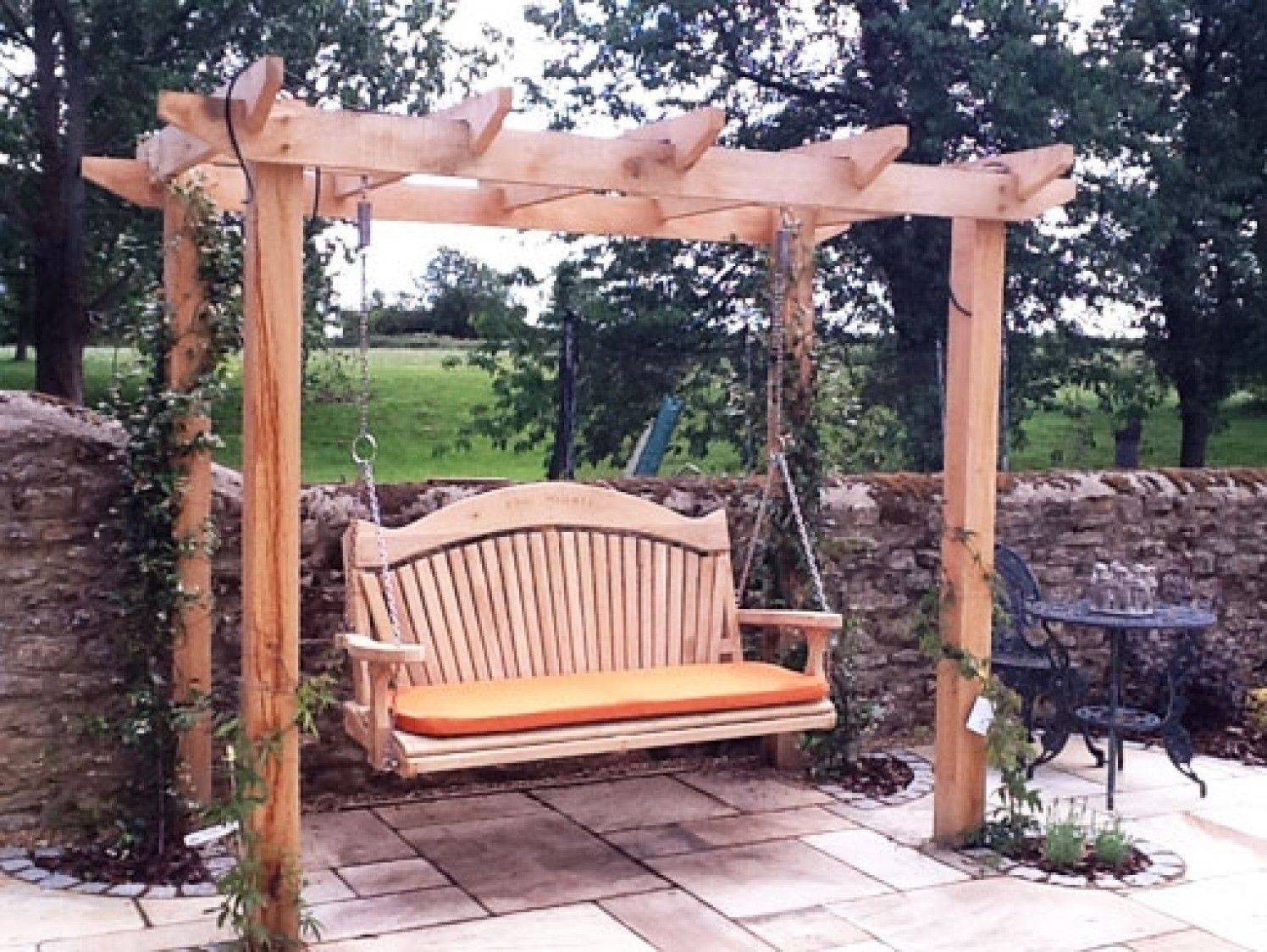 20 Garden Arbor Swing Ideas To Consider | SharonSable