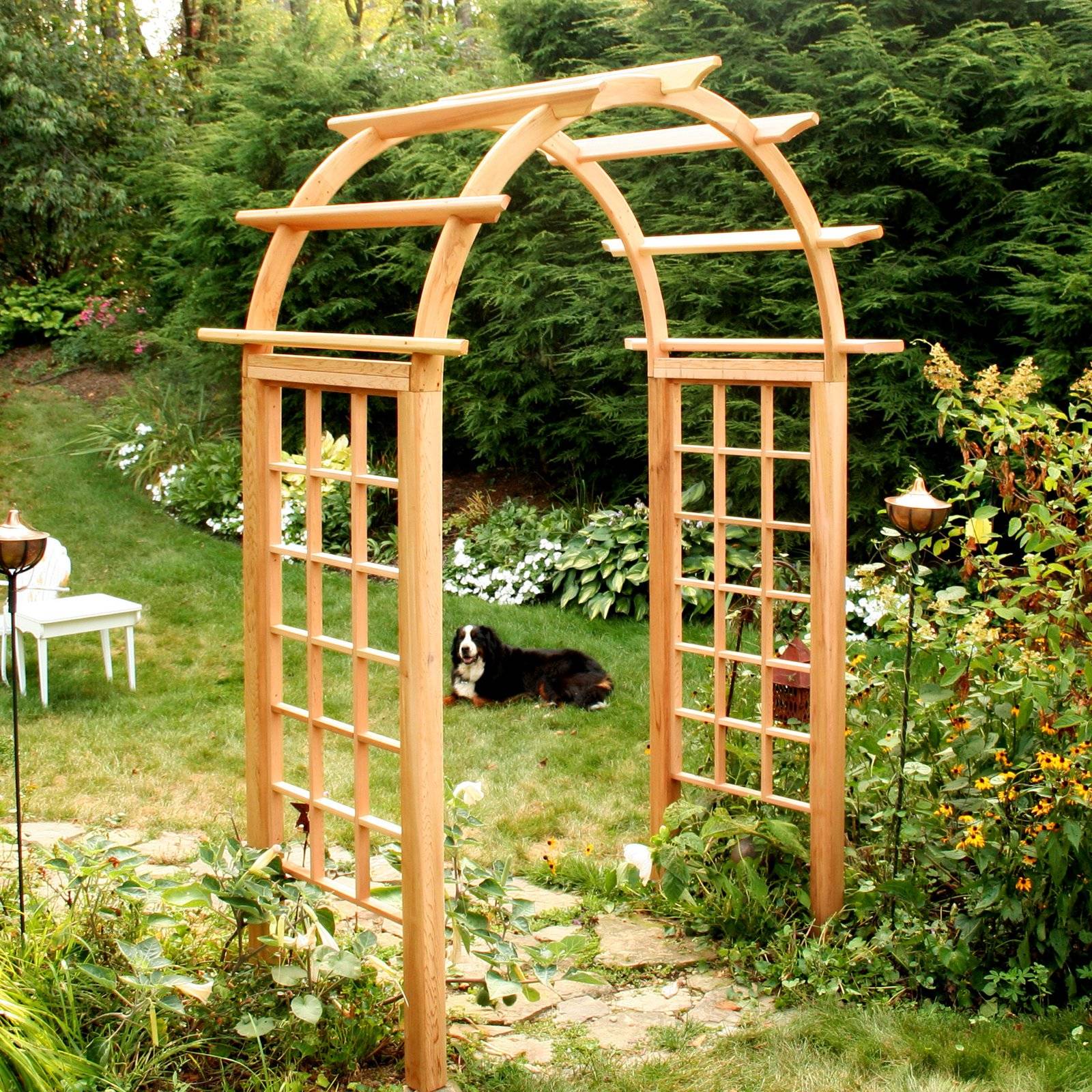 19 Cedar Garden Arbor Ideas You Should Check | SharonSable
