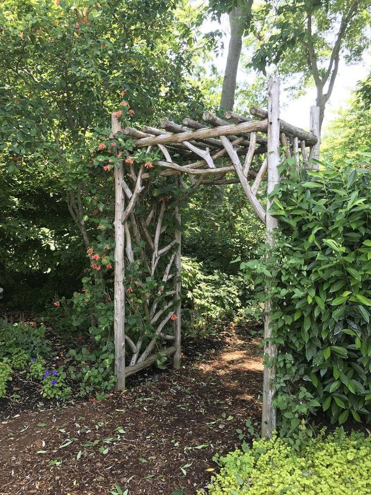 21 Rustic Garden Trellis Design Ideas You Should Look | SharonSable
