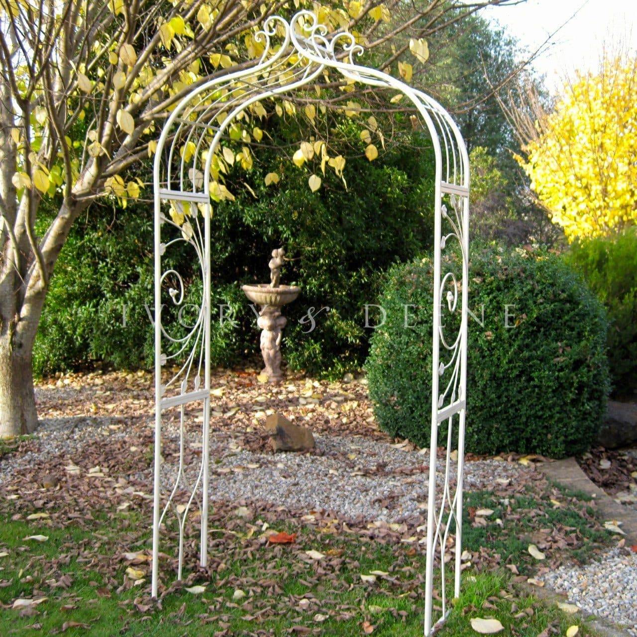 23 Wrought Iron Garden Arches Ideas Worth to Check | SharonSable