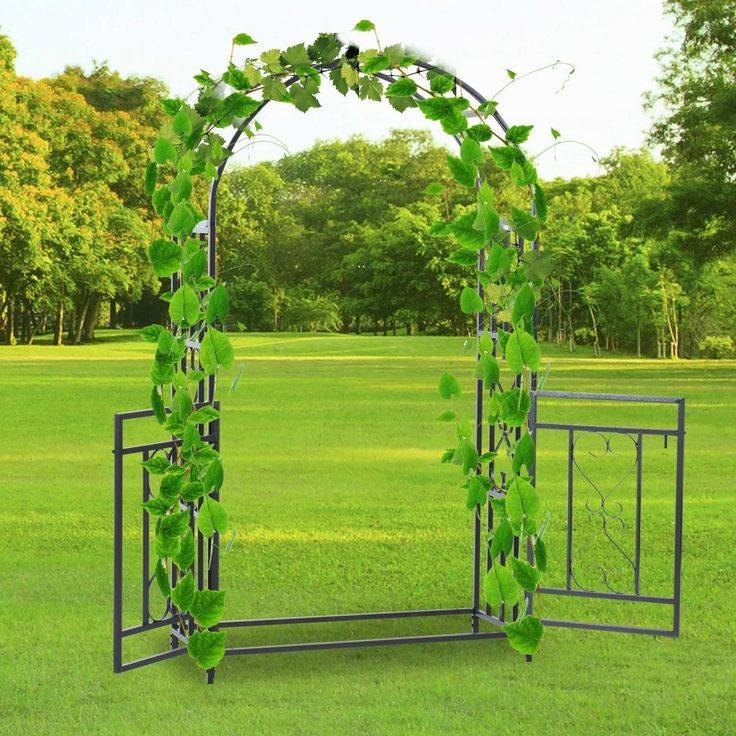 24 Modern Metal Garden Arch Ideas You Should Check | SharonSable