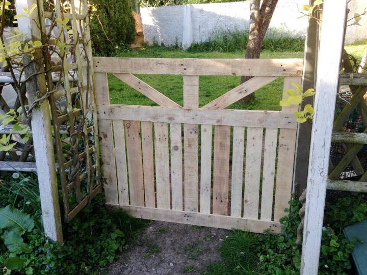 24 Simple Wood Garden Gate Ideas Worth to Check | SharonSable