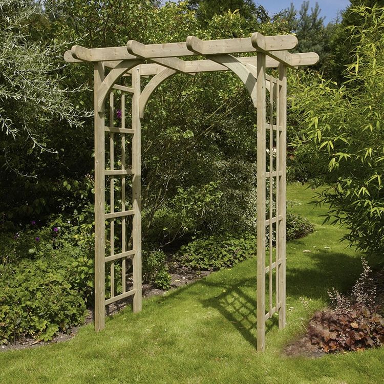 23 Wooden Garden Arch Trellis Ideas You Should Look | SharonSable