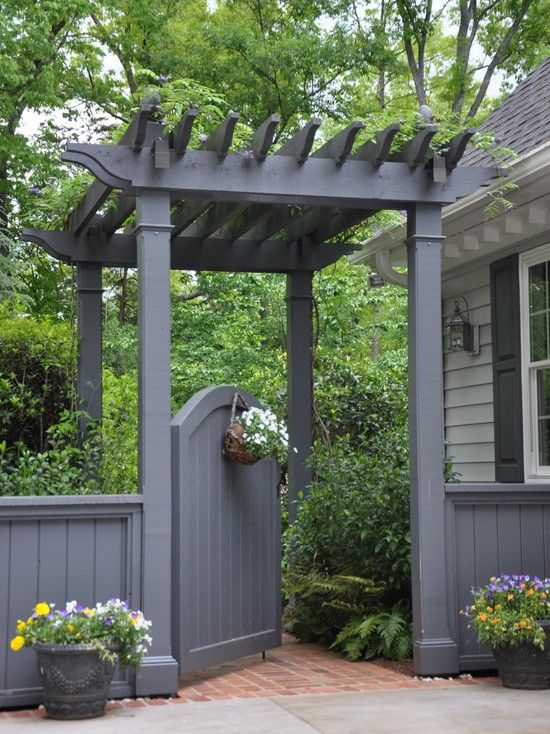19 Garden Arch Over Gate Entrance Ideas Worth to Check | SharonSable