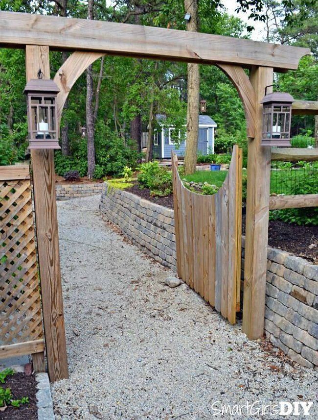 19 Garden Arch Over Gate Entrance Ideas Worth to Check | SharonSable