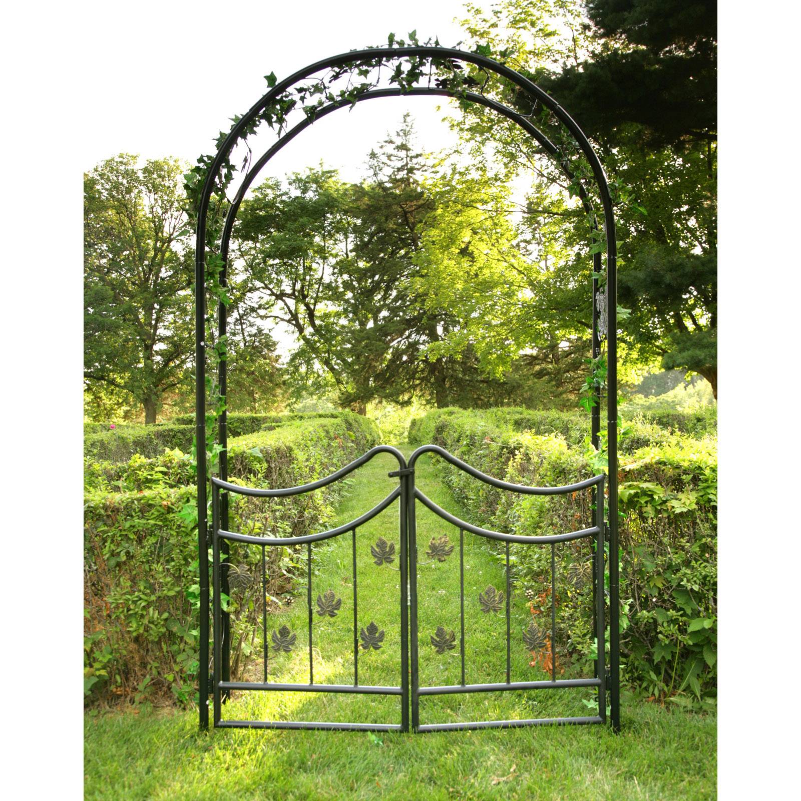 24 Iron Garden Arbor with Gate Ideas To Try This Year | SharonSable