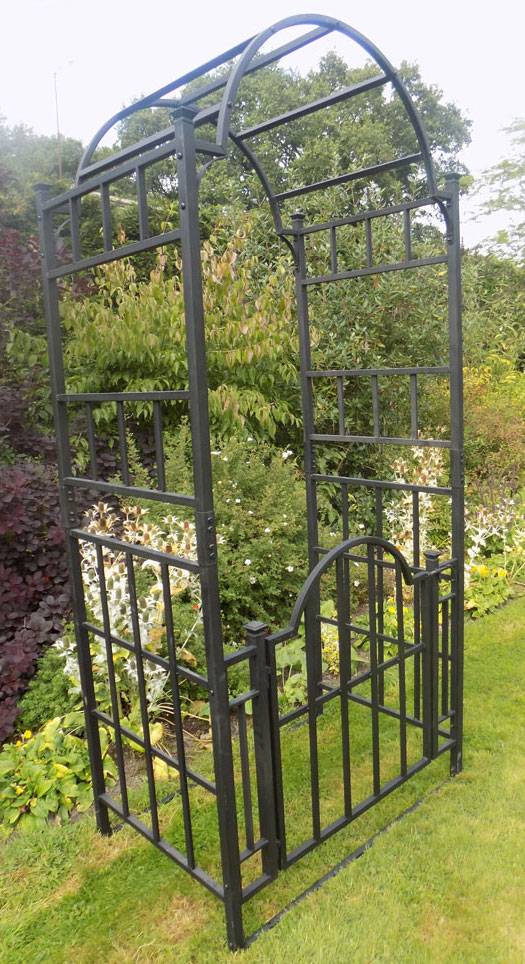 24 Iron Garden Arbor with Gate Ideas To Try This Year | SharonSable