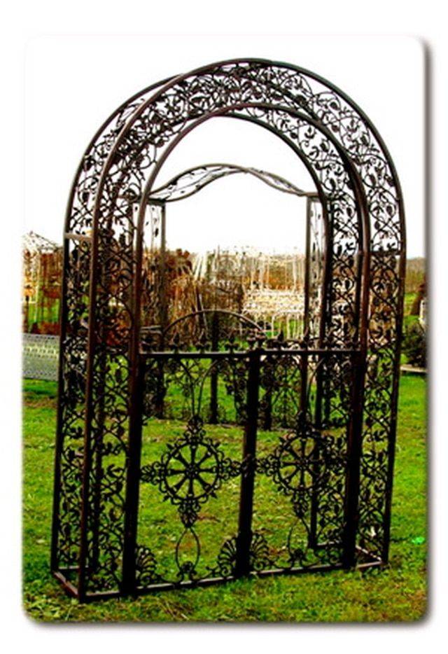 24 Iron Garden Arbor with Gate Ideas To Try This Year | SharonSable