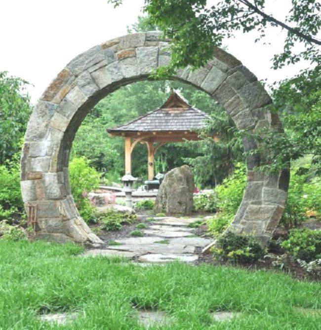 23 Japanese Garden Moon Gate Design Ideas Worth a Look | SharonSable