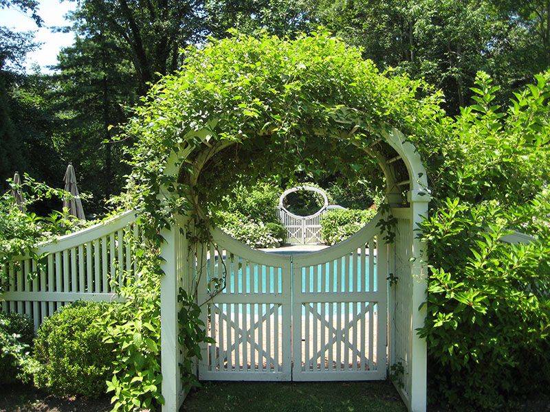 21 White Garden Arch with Gate Ideas Worth a Look | SharonSable