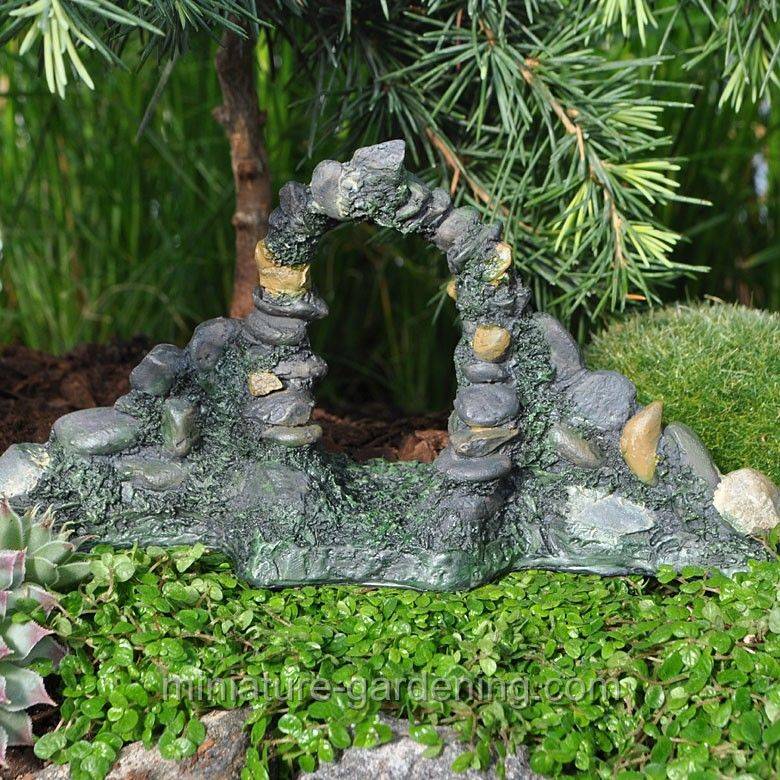 24 Arch and Stone Fairy Garden Ideas You Should Check | SharonSable