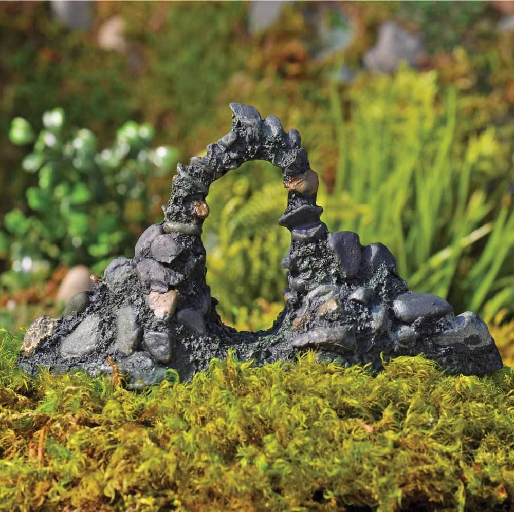 24 Arch and Stone Fairy Garden Ideas You Should Check | SharonSable