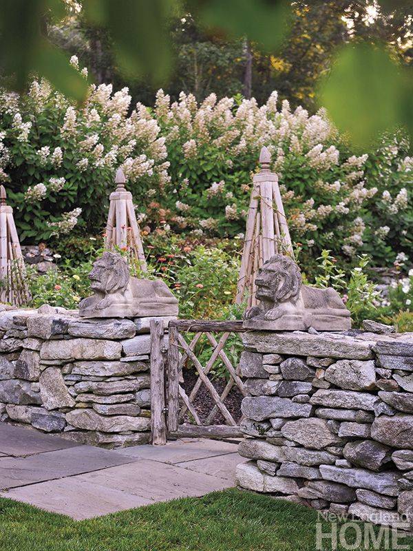 21 Garden Gate in Stone Wall Ideas You Cannot Miss | SharonSable
